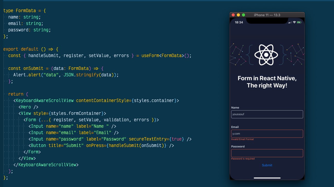 Forms In React Native The Right Way